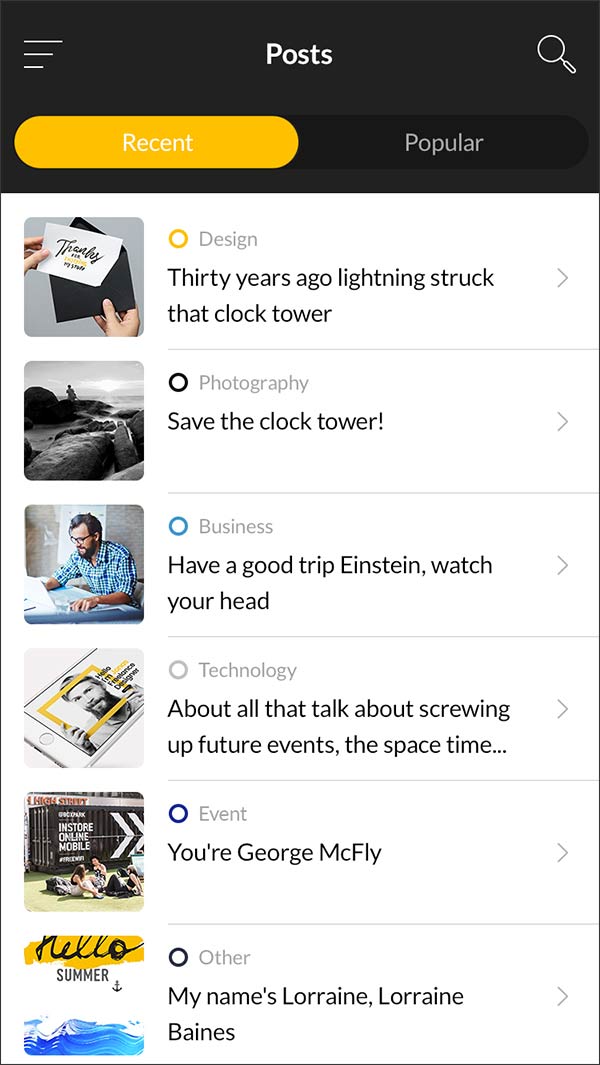 Carousel Image Gallery – Sandro Perez H